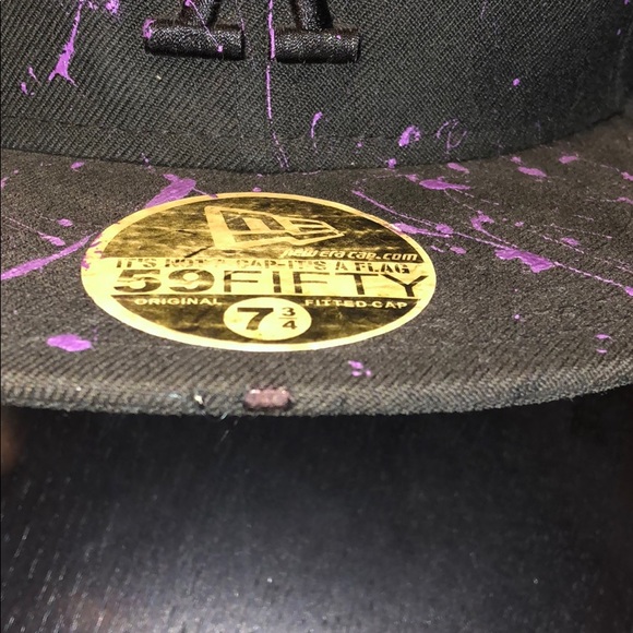 New Era | Accessories | Vintage Custom New Era La Fitted Cap Size 7 34 ...